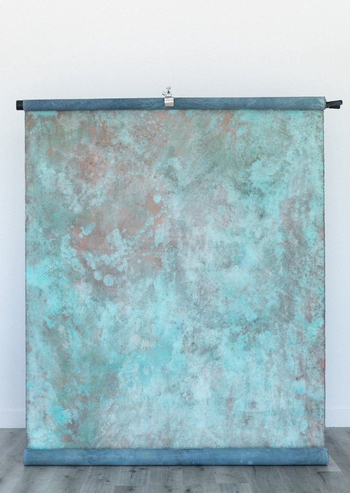 Heavy Metal- Elemental #0210 // Large Hand-Painted Canvas Backdrop- He