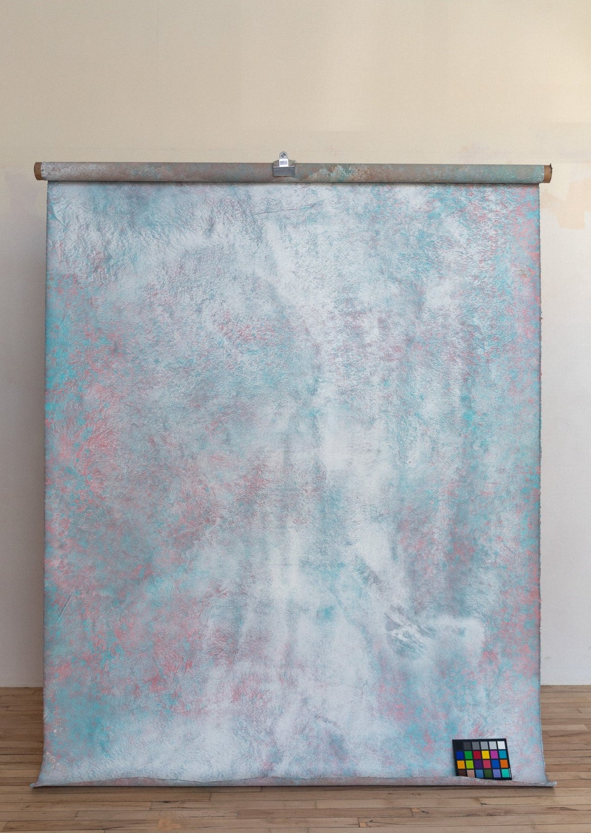Coral Collision #0642 Medium Hand Painted Canvas Backdrop
